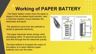 Paper battery | PPT