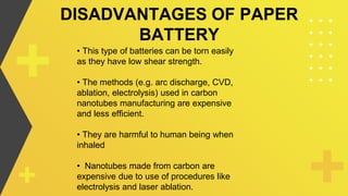 Paper battery | PPTX