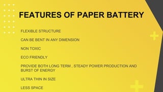 Paper battery | PPT