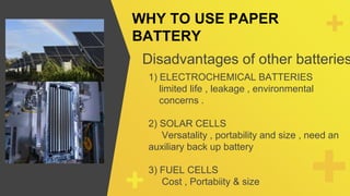 Paper battery | PPTX