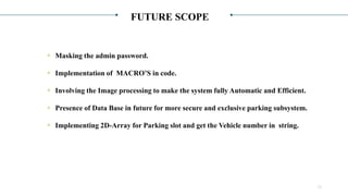 Car Parking System | PPTX