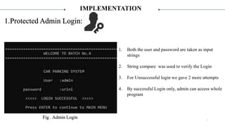 Car Parking System | PPTX