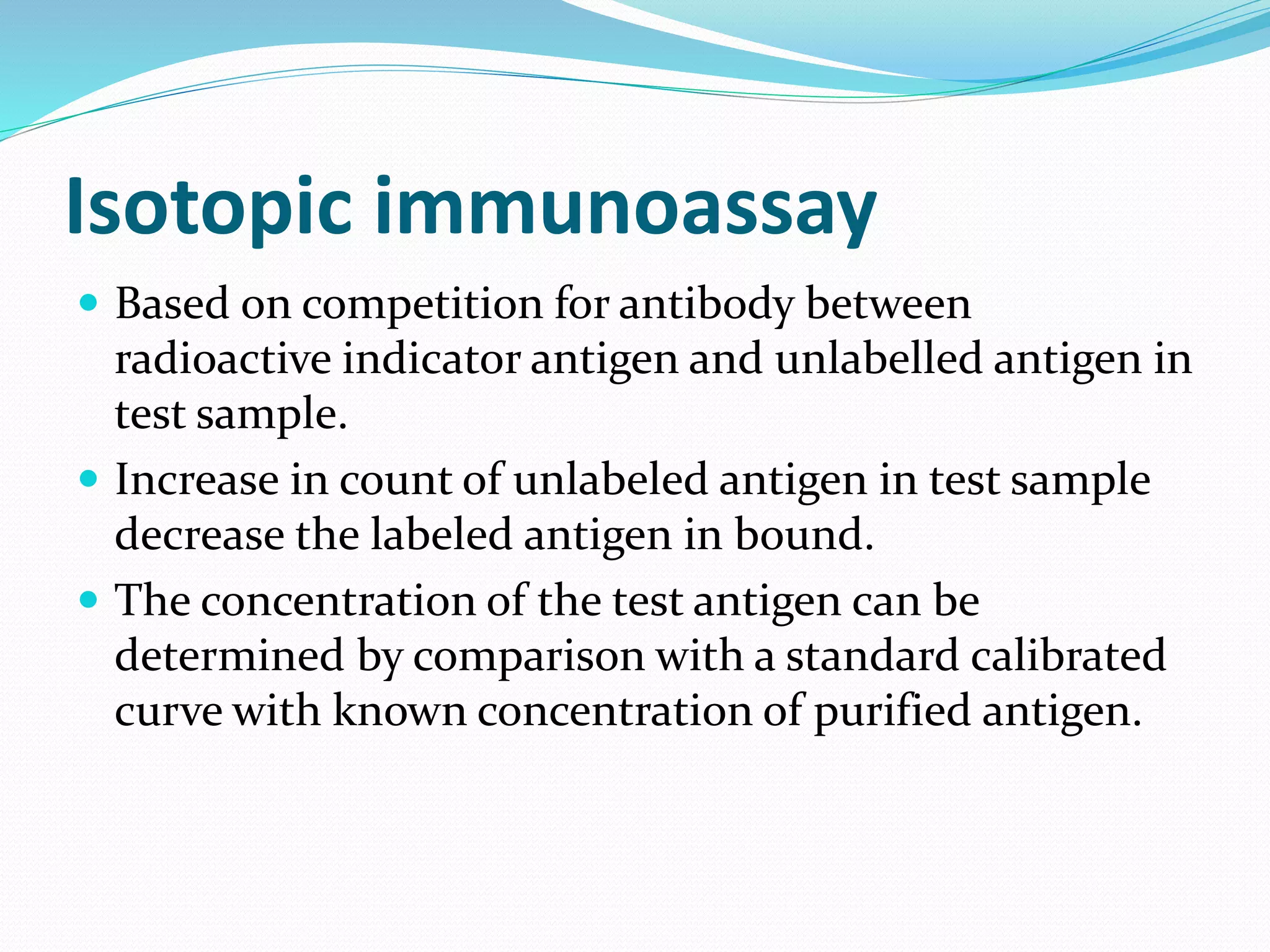 immunoassay techniques | PPTX