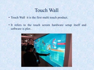 Touchless Touchscreen | PPTX