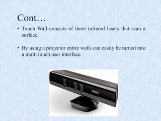 Touchless Touchscreen | PPTX