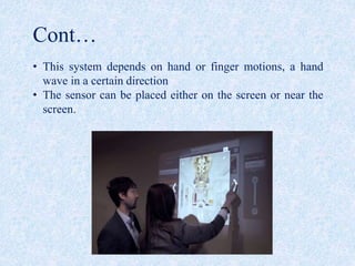 Touchless Touchscreen | PPTX