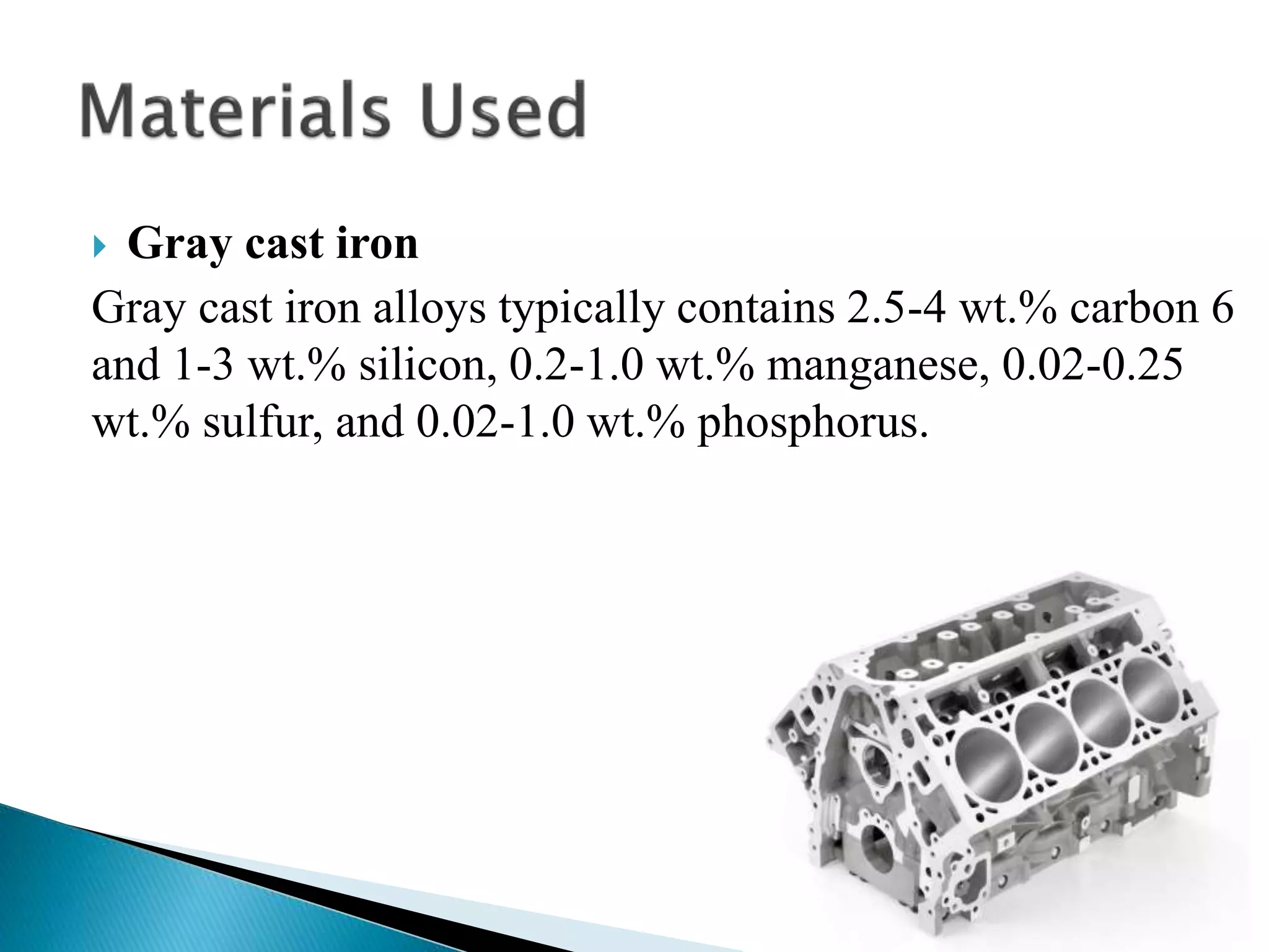 Manufacturing Processes of Engine Blocks | PPTX