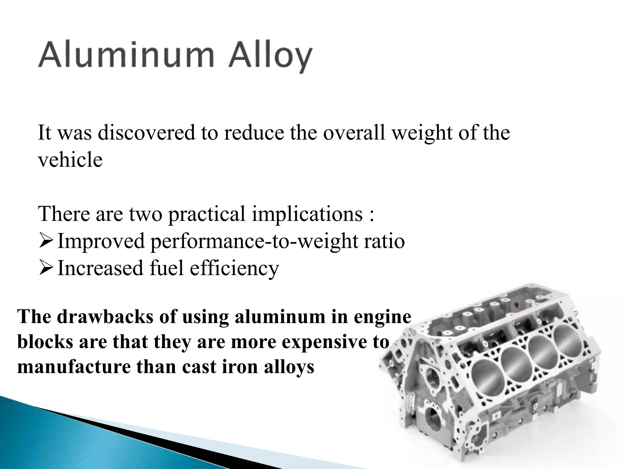 Manufacturing Processes of Engine Blocks | PPTX