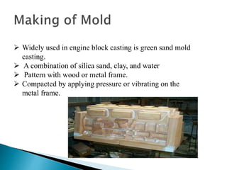 Manufacturing Processes of Engine Blocks | PPT