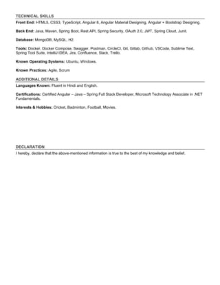 Sandeep Resume | PDF