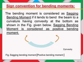 Bending Moment Diagrams (BMD) & it's application | PPTX