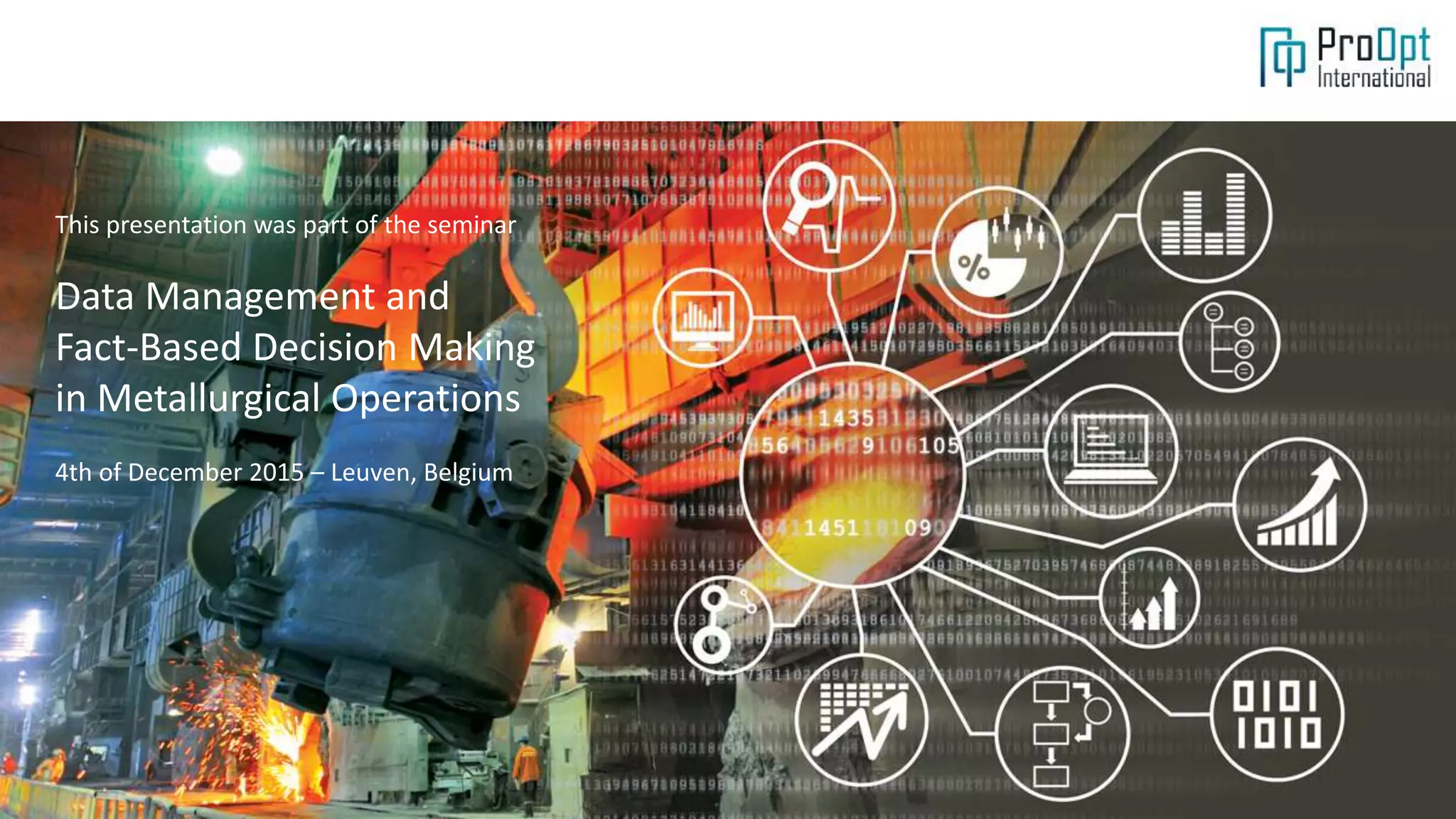Understanding and steering of metallurgical processes | PPTX | Business ...
