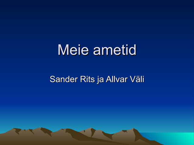 ametid | PPT