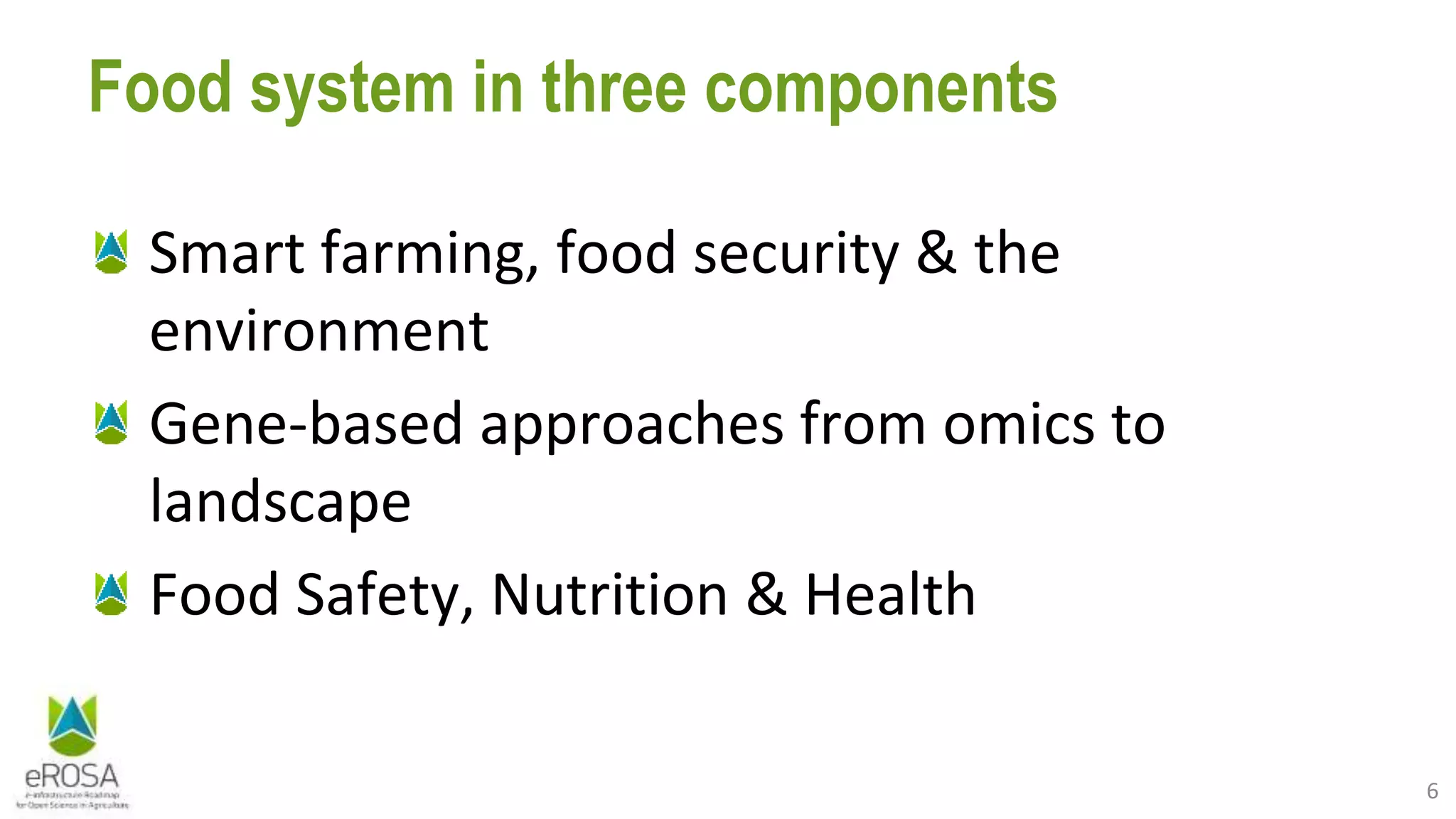 Grand Challenges and Open Science for the Food System | PPT