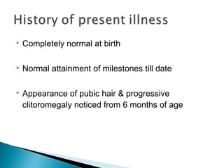 A 2-year-old child with virilization | PPT