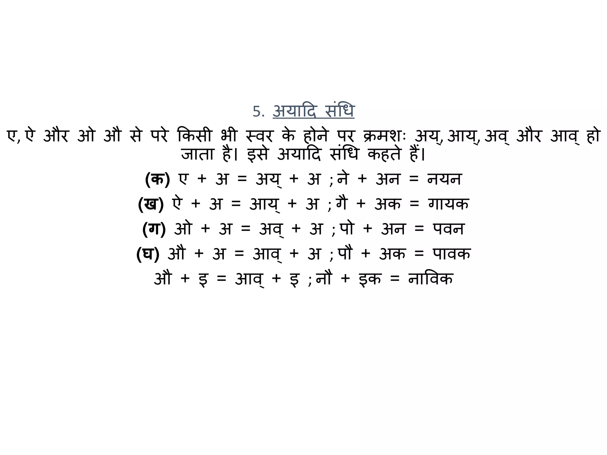 Sandhi in Hindi | PPTX