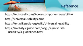 Universal Usability | PPT
