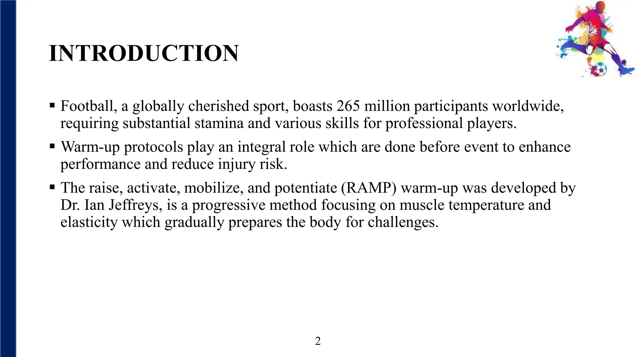 Sports Physiotherapy in Football Players | PPTX