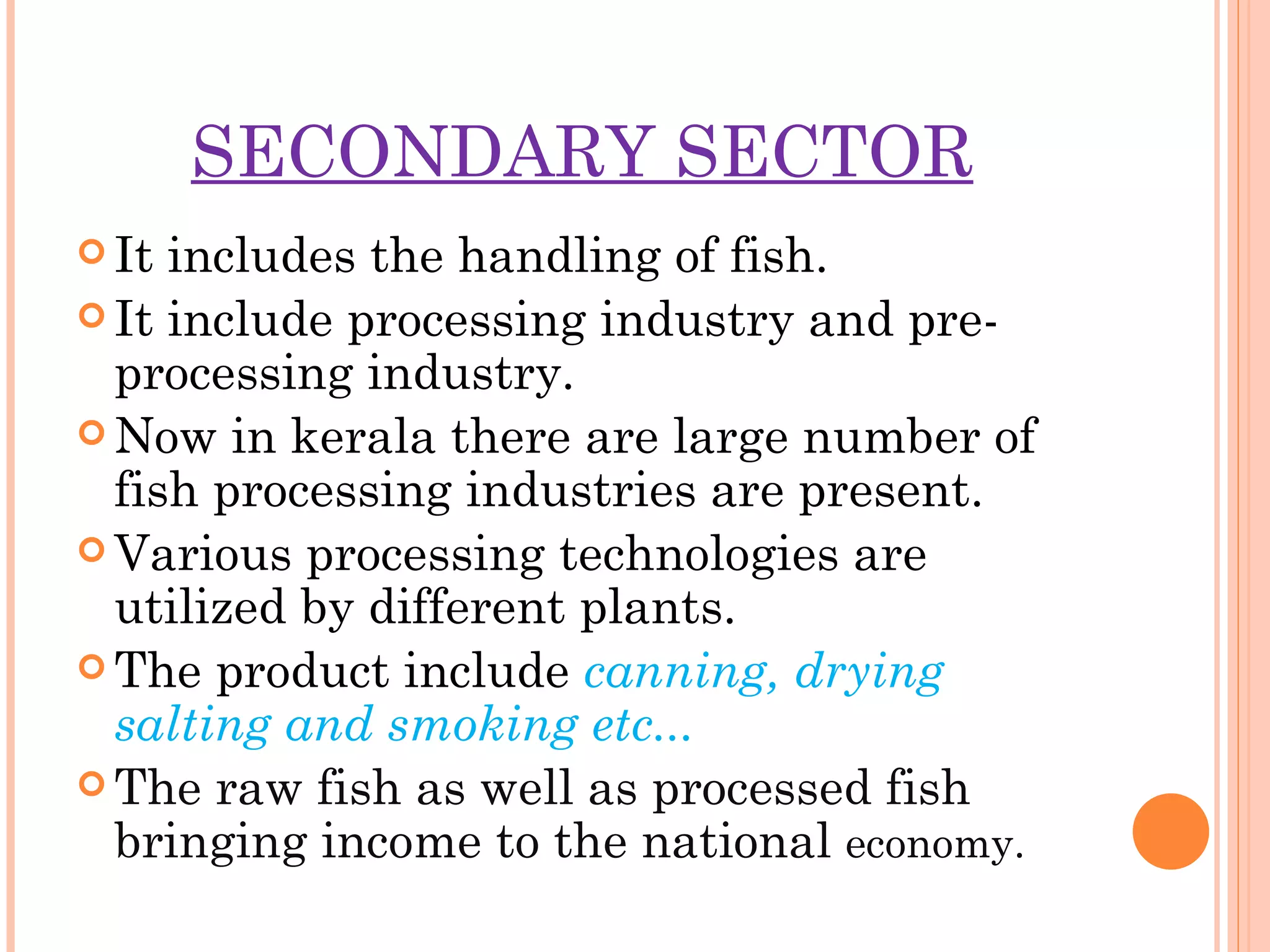 CLASSIFICATION OF FISHING INDUSTRY | PPT