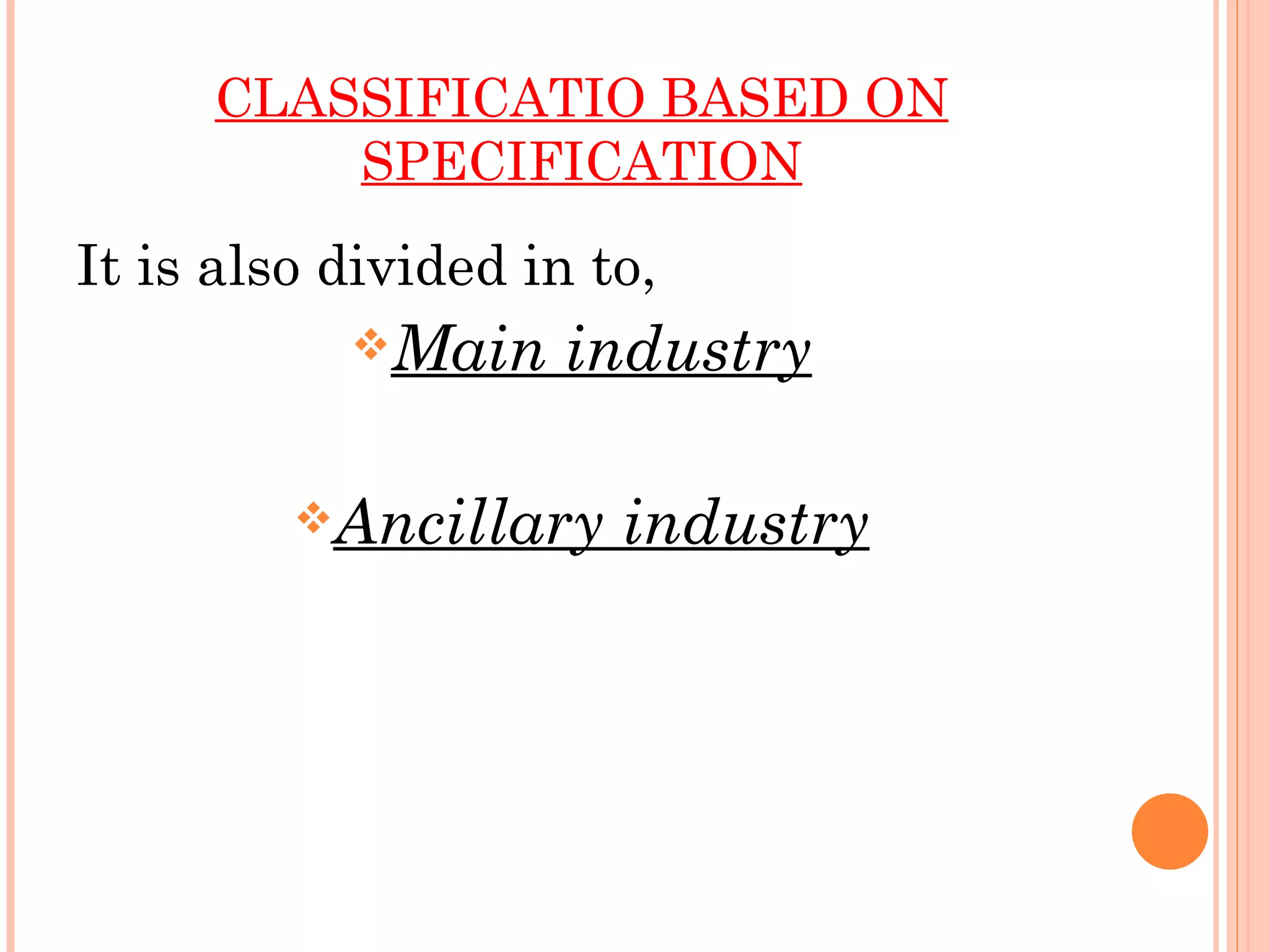 CLASSIFICATION OF FISHING INDUSTRY | PPT