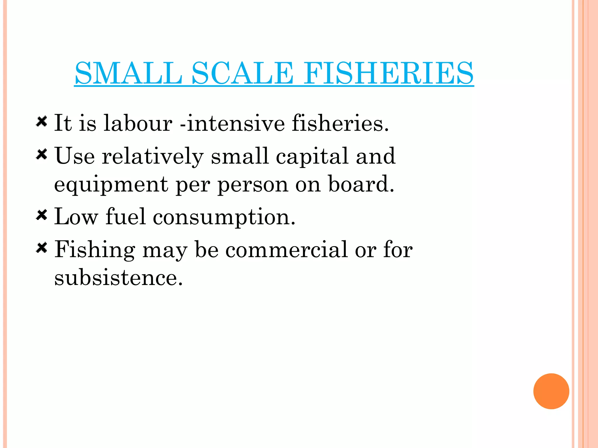CLASSIFICATION OF FISHING INDUSTRY | PPT