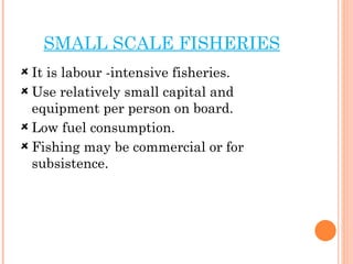 CLASSIFICATION OF FISHING INDUSTRY | PPT