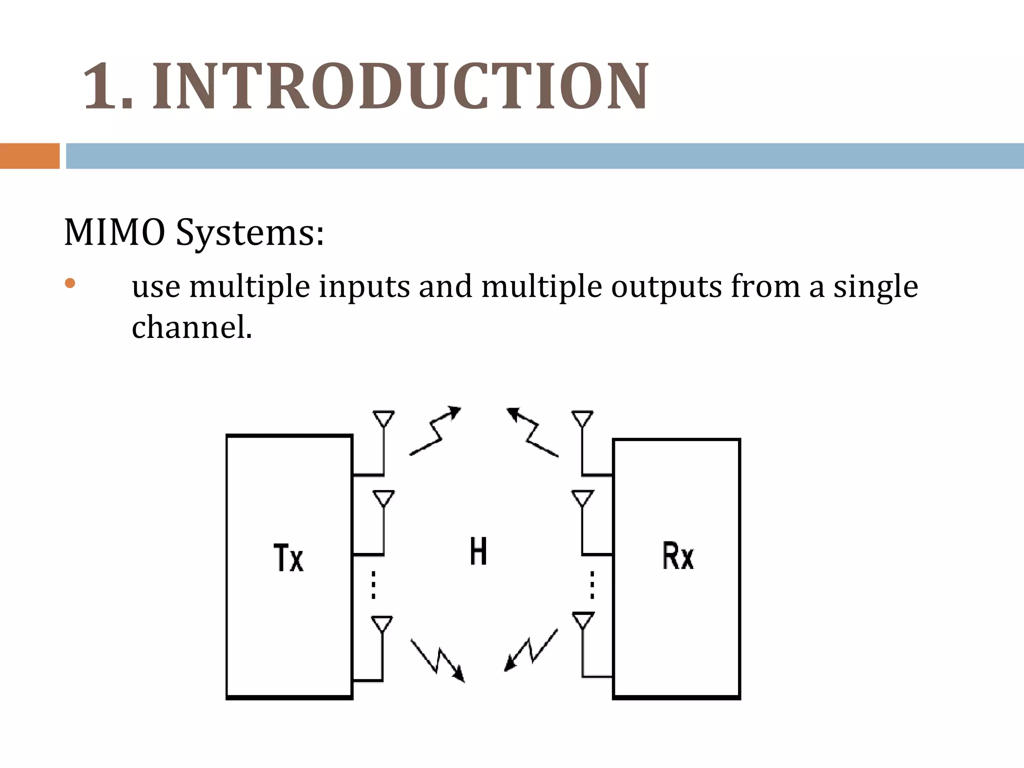 Multiple Input Multiple Output By Saikiran Panjala Ppt