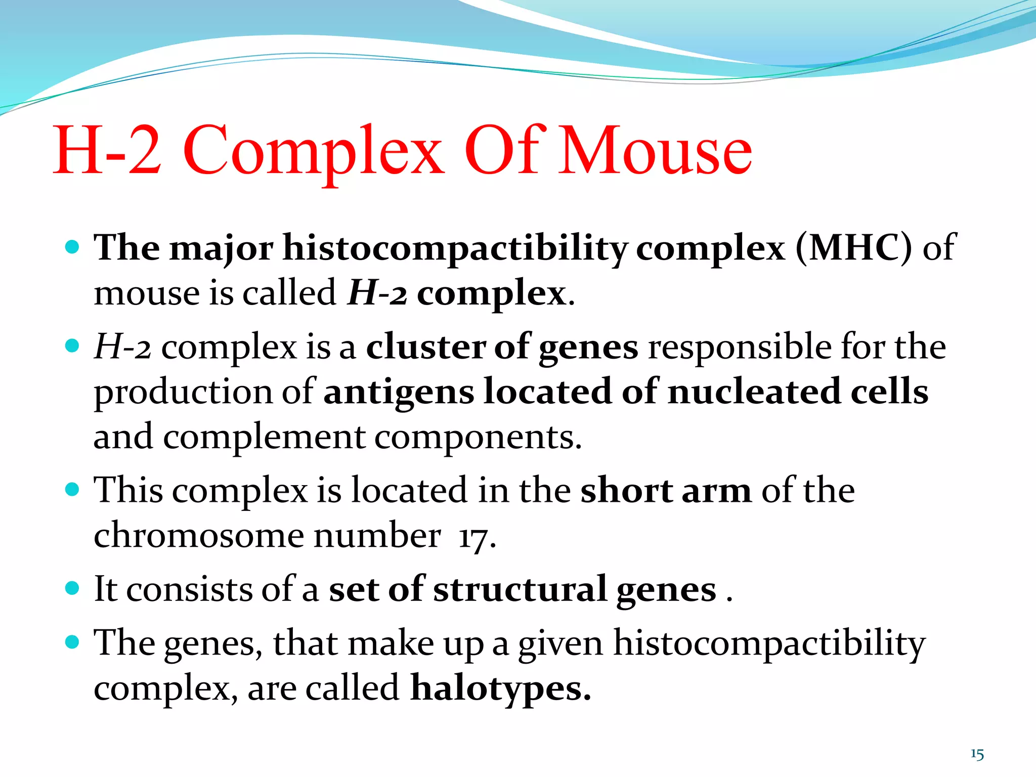 Major Histocompatibility complex | PPTX