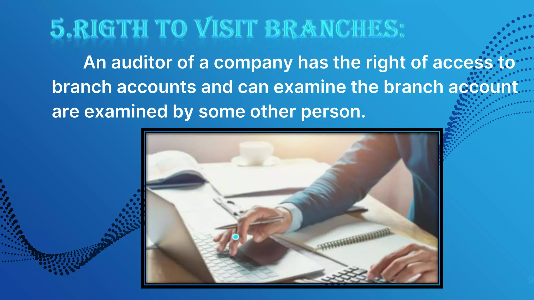 Rights and duties of company auditor | PPTX