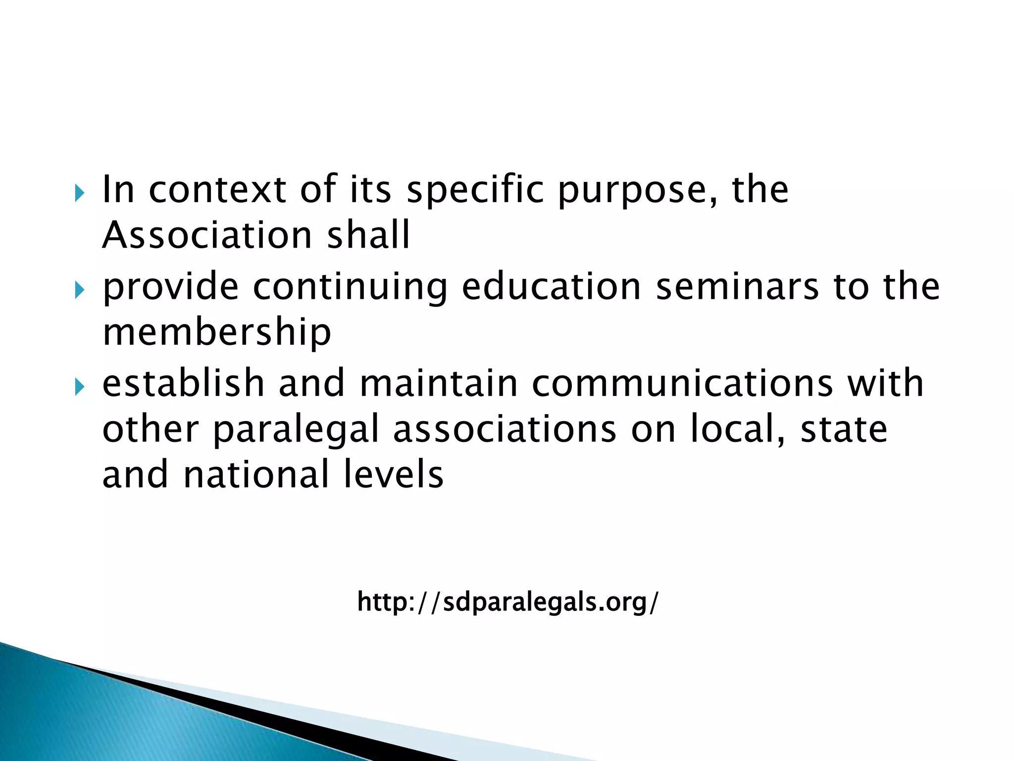 San diego paralegal association | PPT