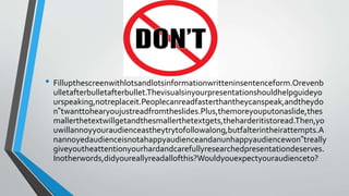 Sandile Radebe do's and don'ts of powerpoint presentation | PPTX ...