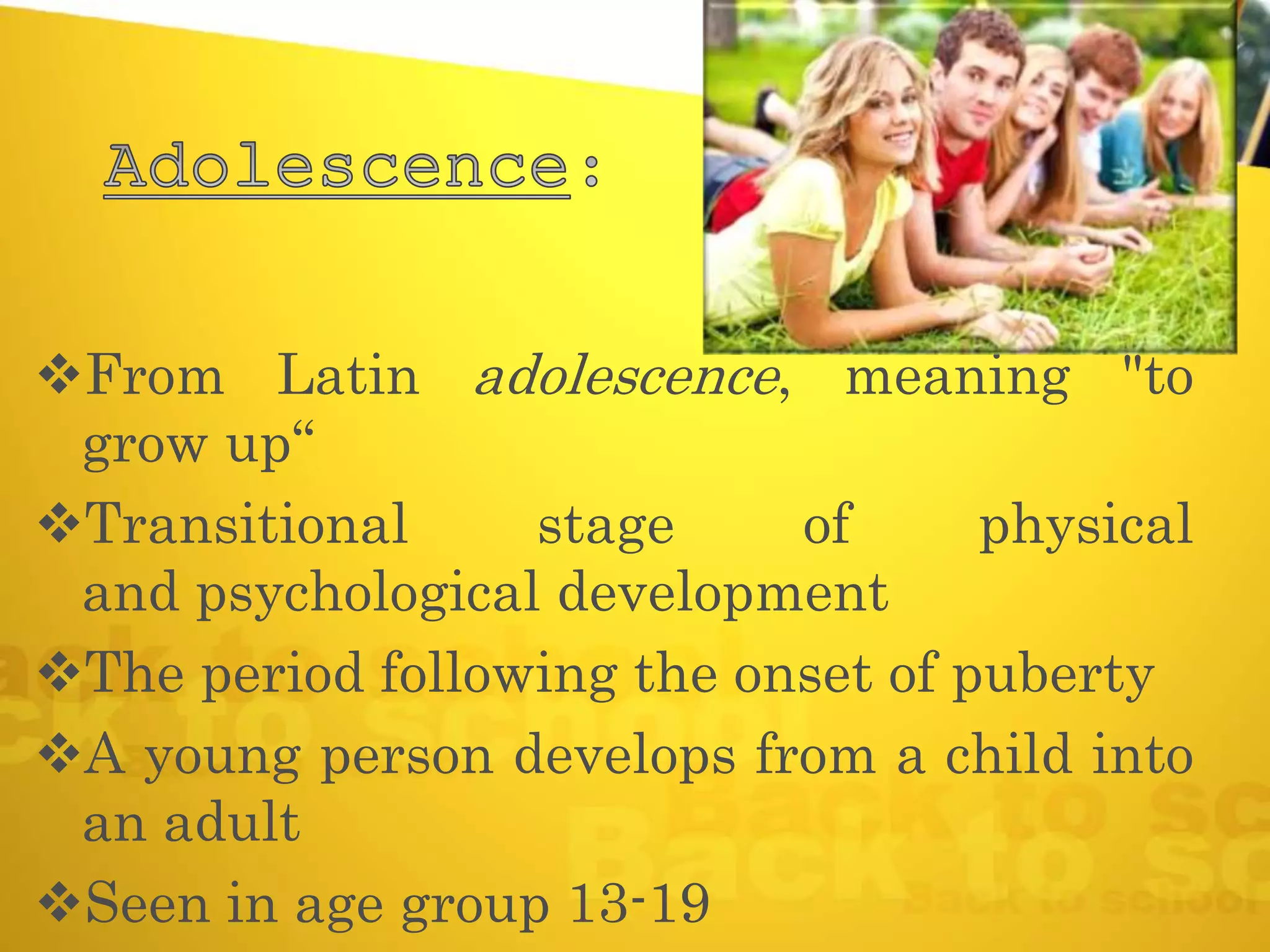 Adolescent and their behaviour | PPT