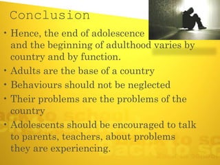 Adolescent and their behaviour | PPT