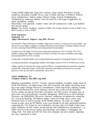 Sandip Bose Resume | DOCX