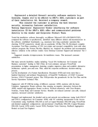 Sandip Bose Resume | DOCX