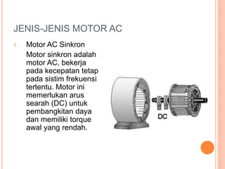 Sandi setya wibowo tugas motor ac | PPTX
