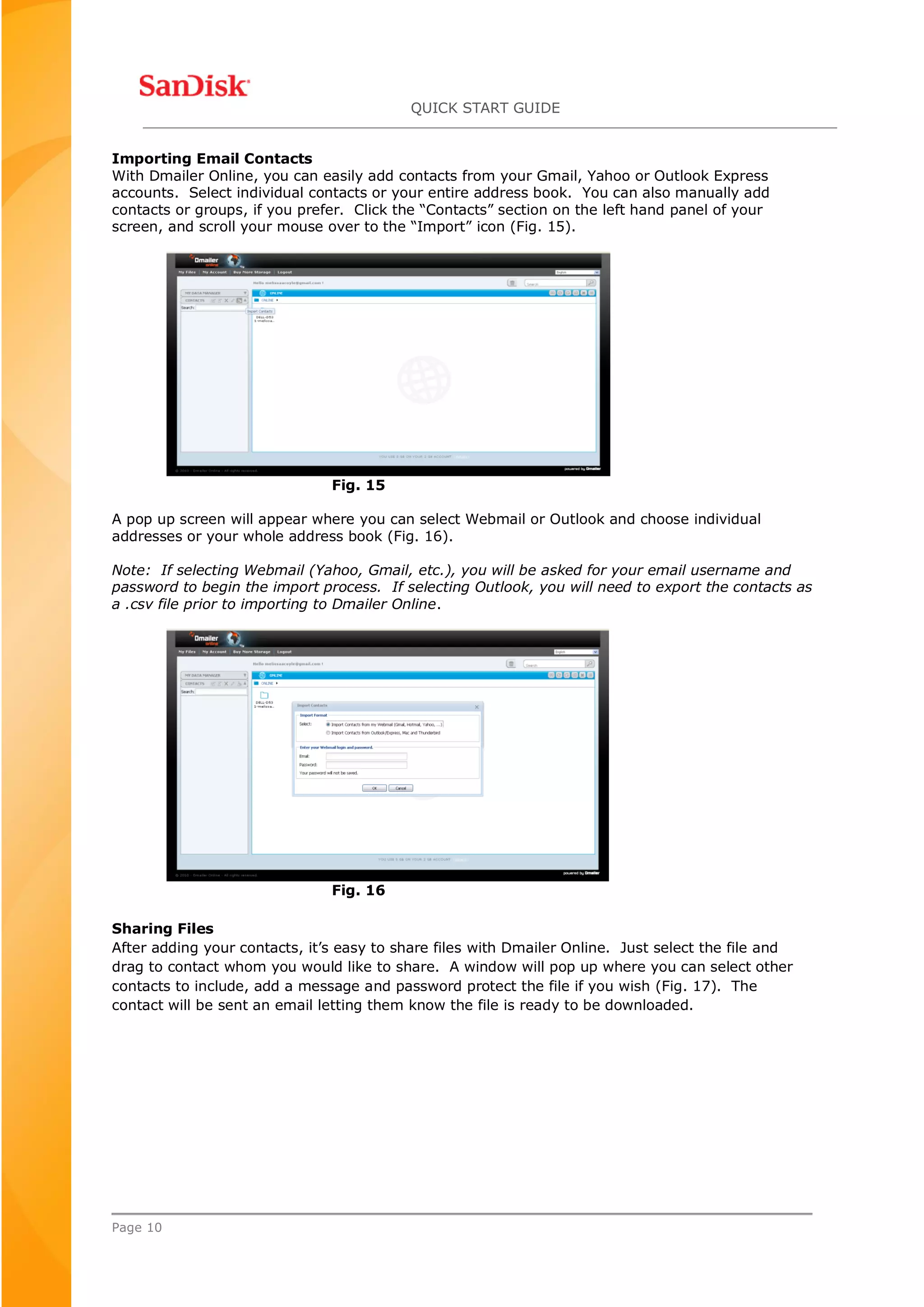 San disksecureaccess quickstartguide_win | PDF