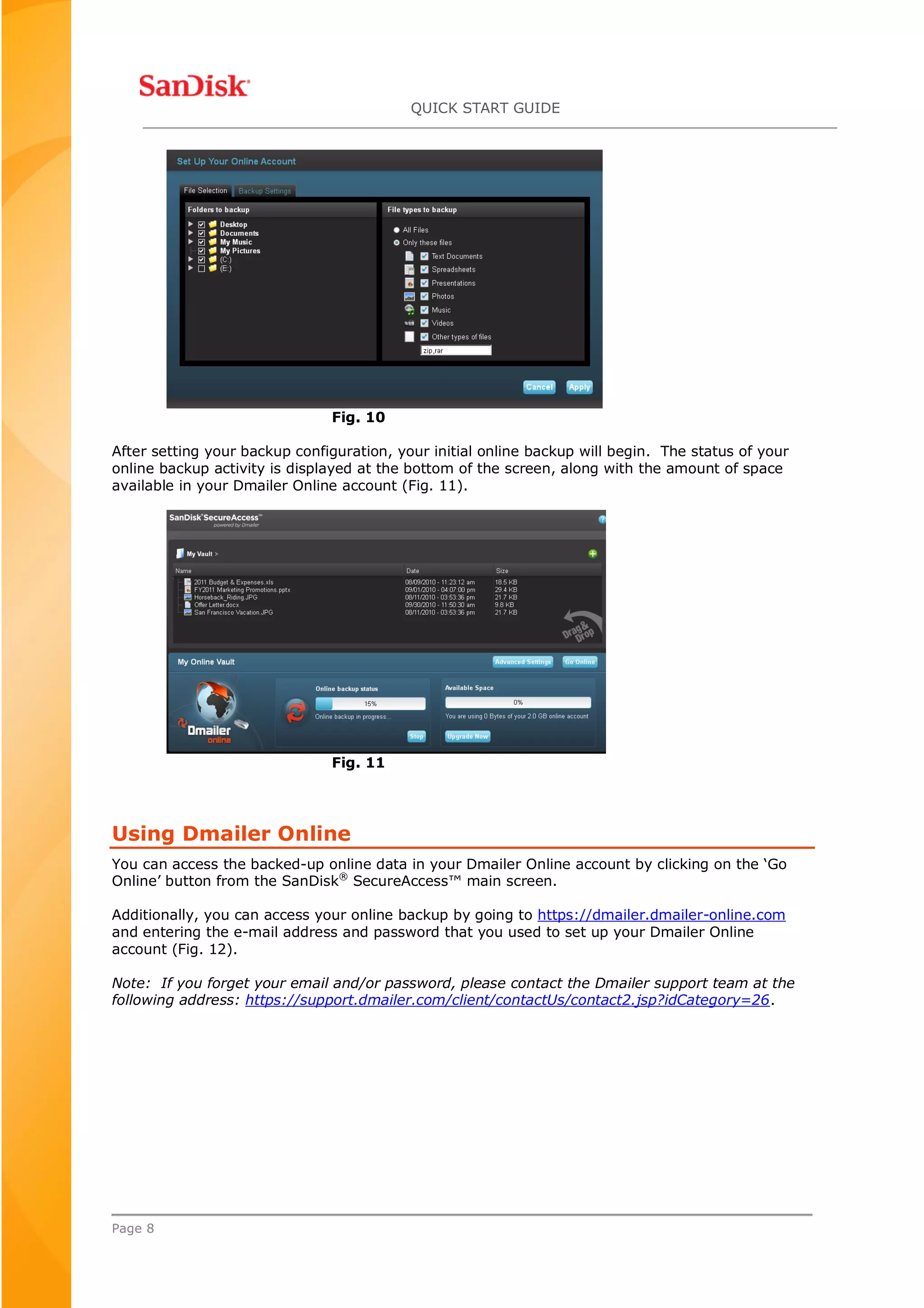 San disksecureaccess quickstartguide_win | PDF