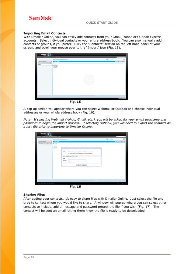 San disksecureaccess quickstartguide_win | PDF