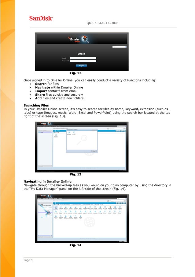 San disksecureaccess quickstartguide_win | PDF