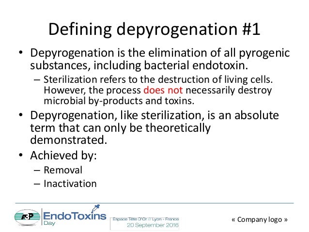 Depyrogenation by dry heat