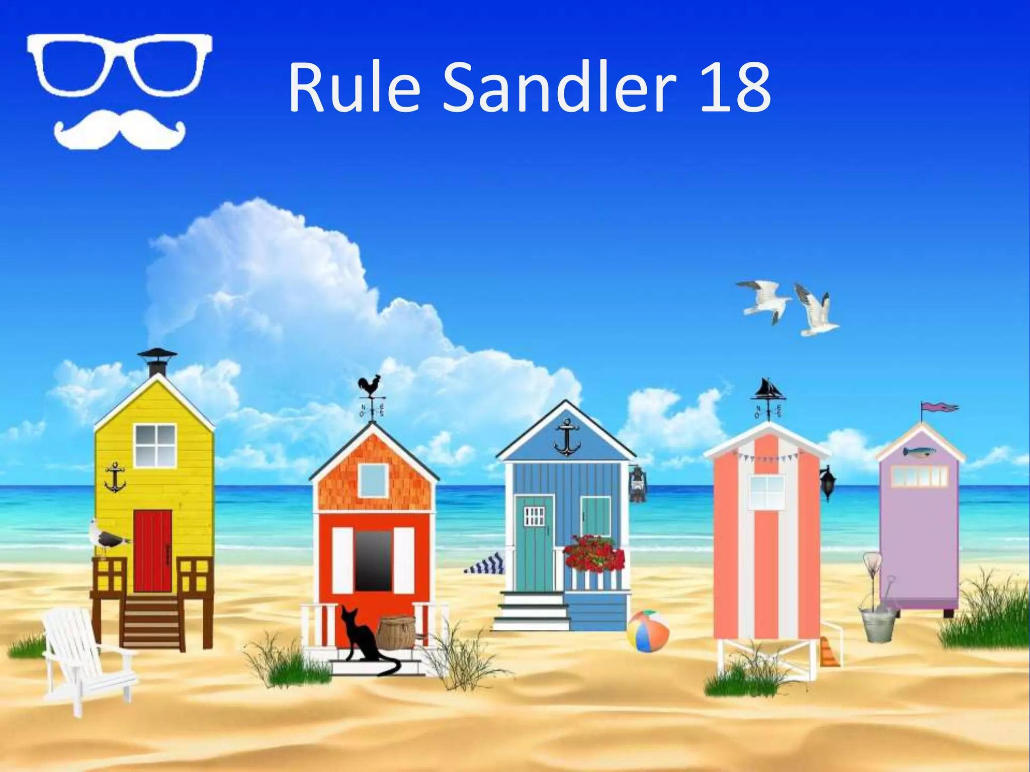 Sandler Rule Eighteen | PPTX