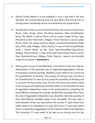 Sand mining management guidelines2020 | PDF