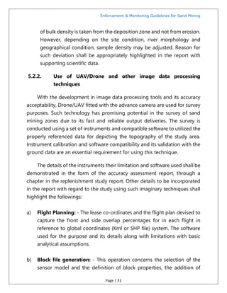 Sand mining management guidelines2020 | PDF