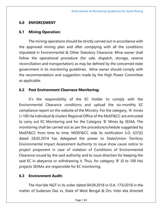 Sand mining management guidelines2020 | PDF