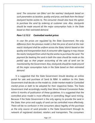 Sand mining management guidelines2020 | PDF