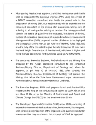 Sand mining management guidelines2020 | PDF