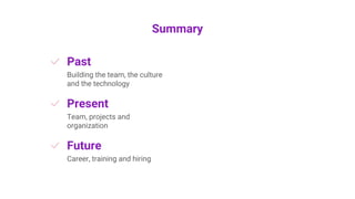 ML Meetup #27 - Nubank Data Science: Past, present and future, Sandor ...