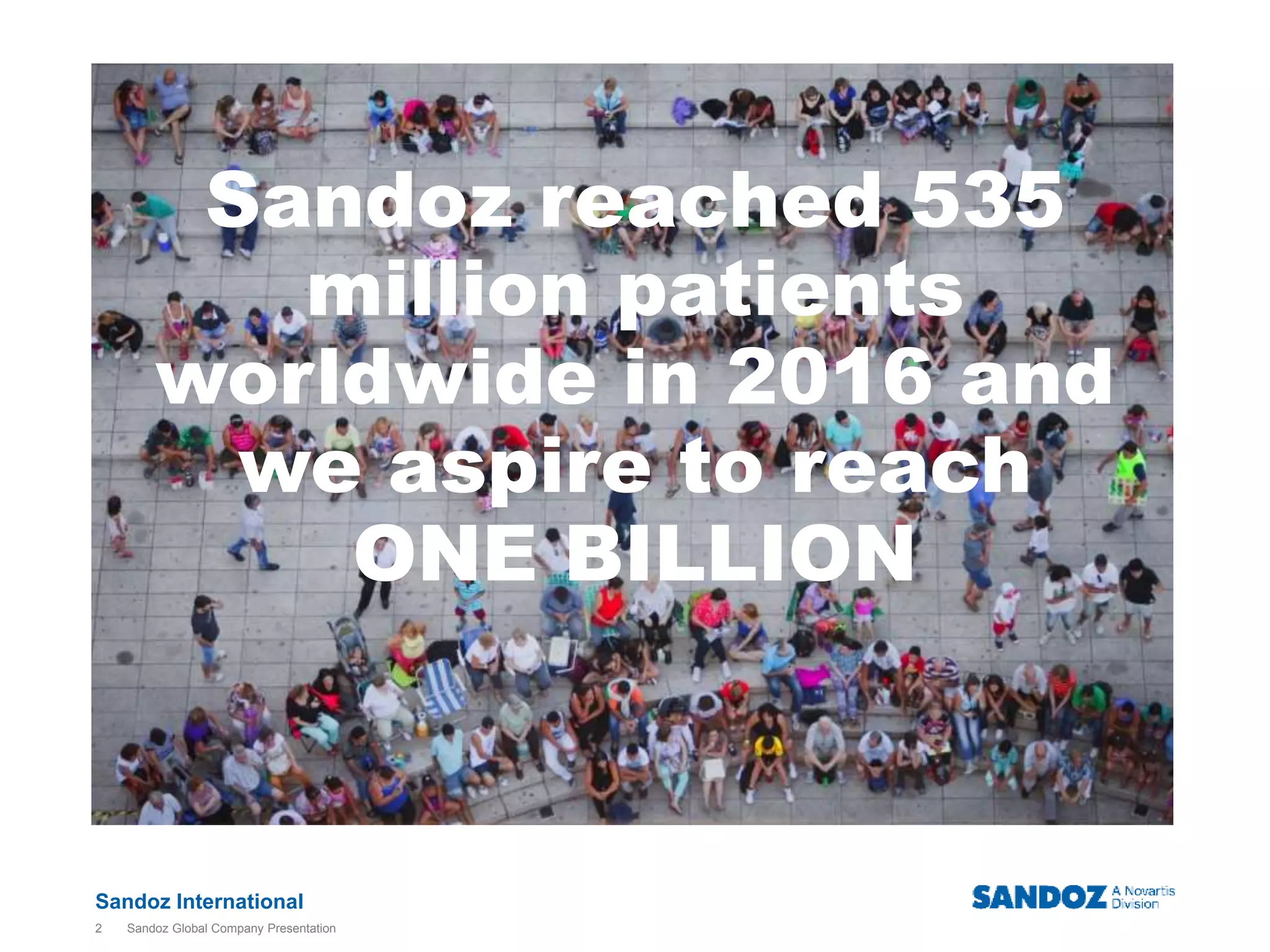 Sandoz Company Presentation | PPTX
