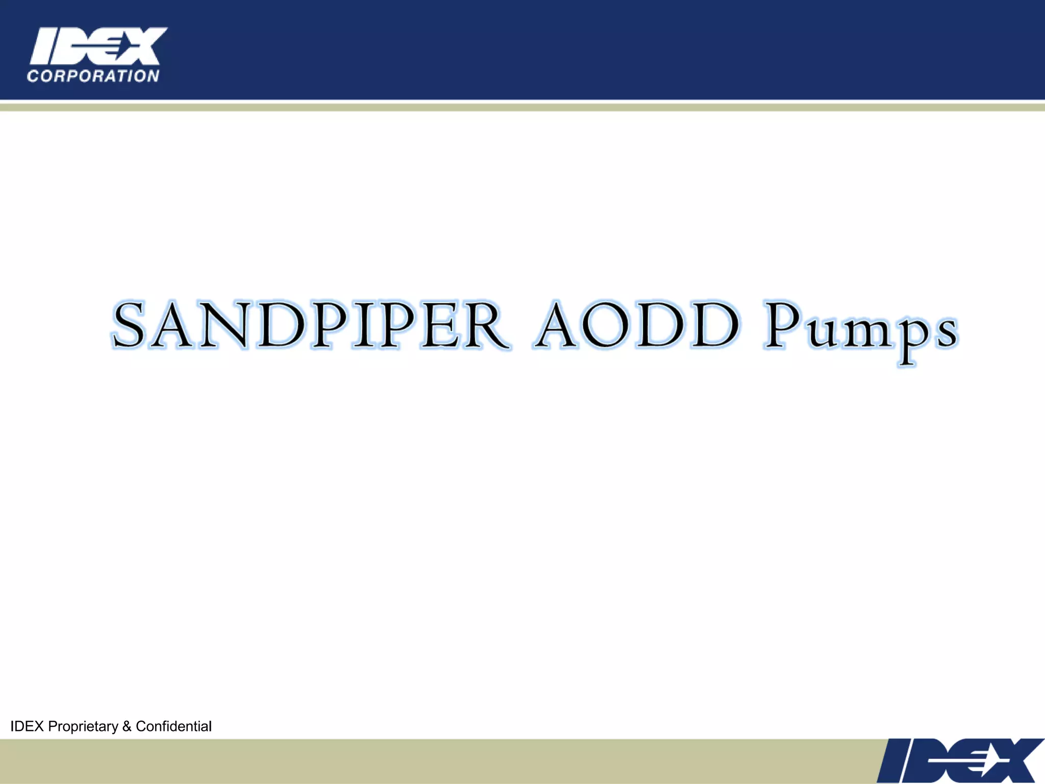 Sandpiper AODD Pump Operating Principle | PDF